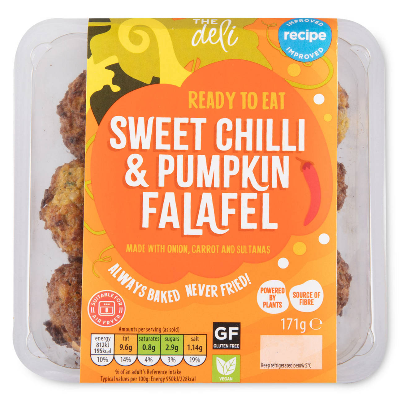 Sweet Chilli & Pumpkin Falafel | ALDI IE